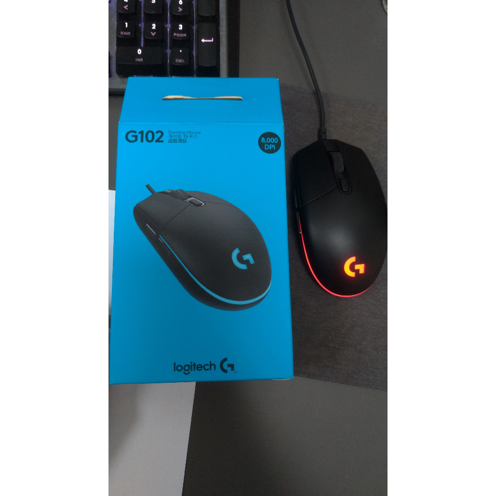 Logitech G 羅技 G102 PRODIGY 遊戲滑鼠 電競滑鼠 RGB | 蝦皮購物