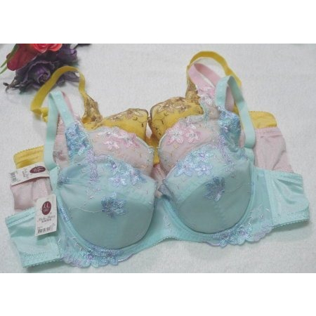 曼黛瑪璉【R8262】蕾絲繡花內衣~70D,80B,80D,85B,85C~粉紅,藍,金黃~脅邊加寬 | 蝦皮購物