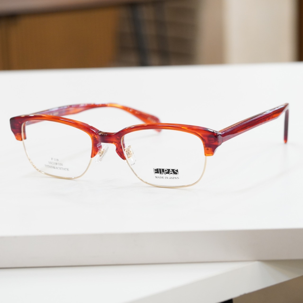 [日本直送] 日本眼鏡「FUPAS」由工匠手工製作Japan | 蝦皮購物