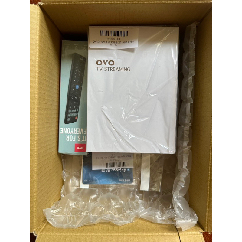 正品」momo -OVO電視盒 B7 （全新 僅拆開測試） | 蝦皮購物