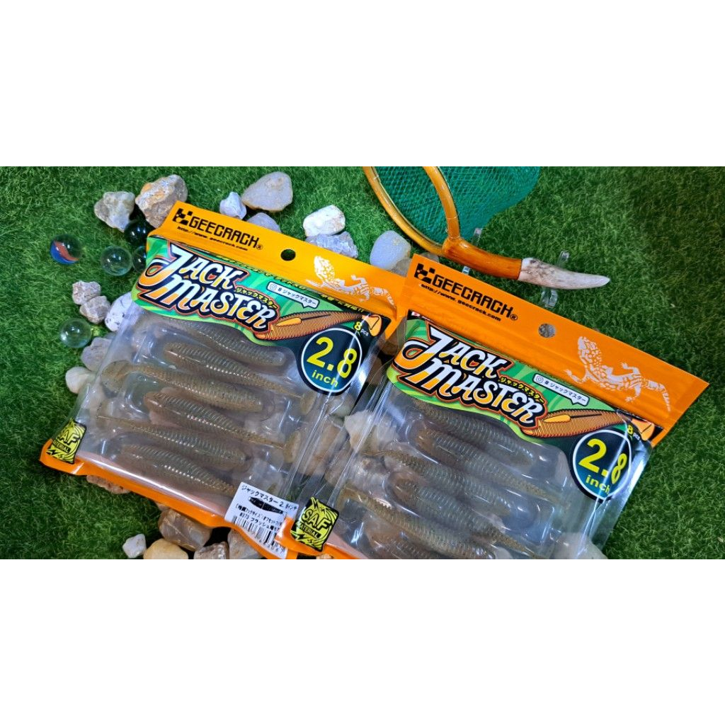 [聚鰤]GEECRACK JACK MASTER 2.8 路亞、軟蟲、魚型、泰國鱧、鱸魚、BASS、T尾魚、呆、舌頭魚。 | 蝦皮購物
