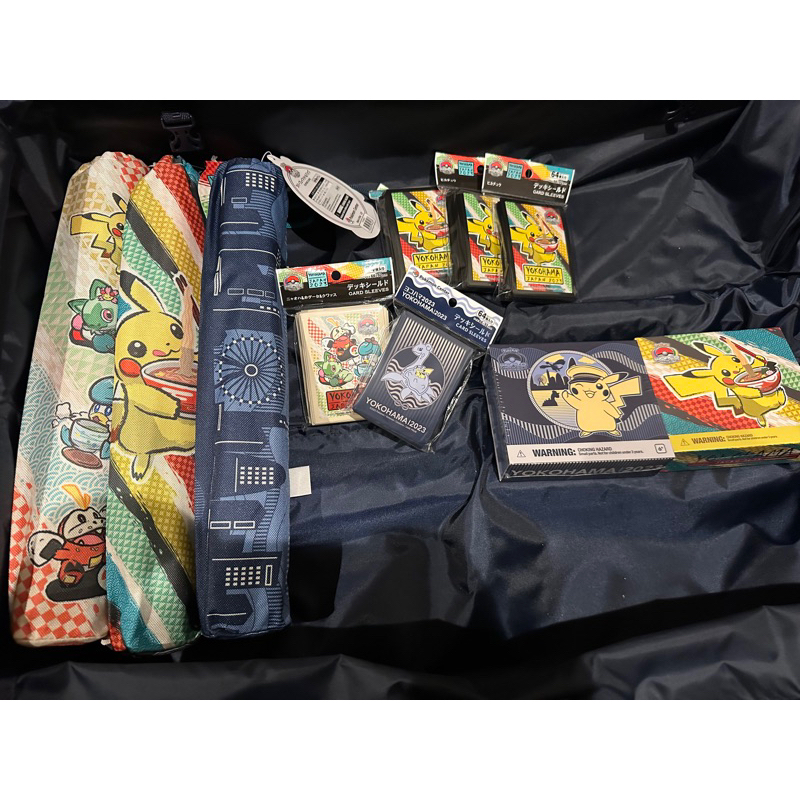 寶可夢 PTCG WCS 2023 橫濱 世界錦標賽 世界賽 卡墊 牌墊 桌墊 收納袋 皮卡丘 御三家 橫濱 | 蝦皮購物