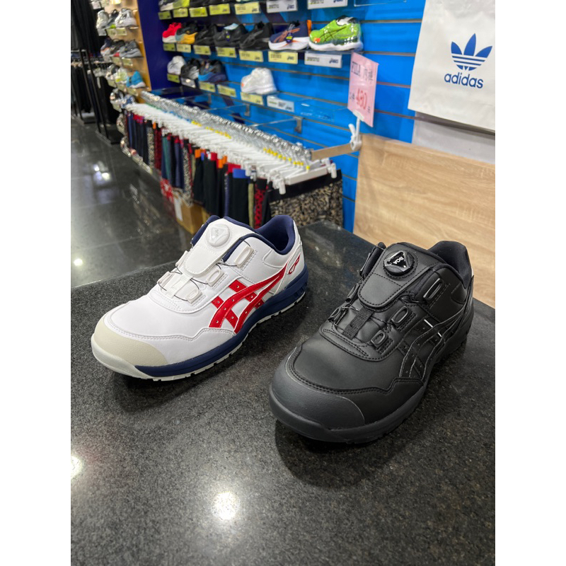 ASICS CP306 男女款 工作防護鞋 1273A029-001 黑色 100 白色 BOA快旋鈕系統 塑鋼 工作鞋 | 蝦皮購物