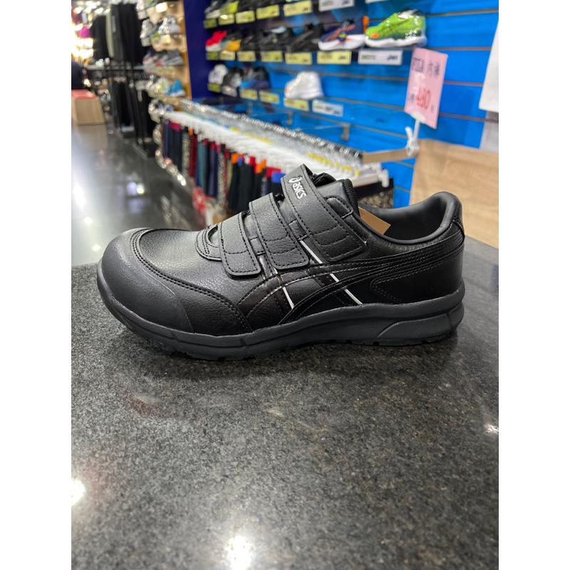 ASICS WINJOB CP301 男款 3E 寬楦 工作防護鞋 FCP301-9090 全黑 魔鬼氈 工作鞋 安全鞋 | 蝦皮購物