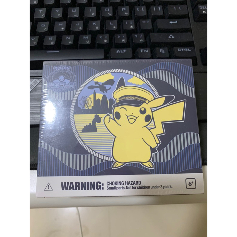 2023年 寶可夢 PTCG WCS 橫濱 世界賽 傷害指示物禮盒（藍色）皮卡丘 骰子 VSTAR板（非鐵盒特卡預組） | 蝦皮購物
