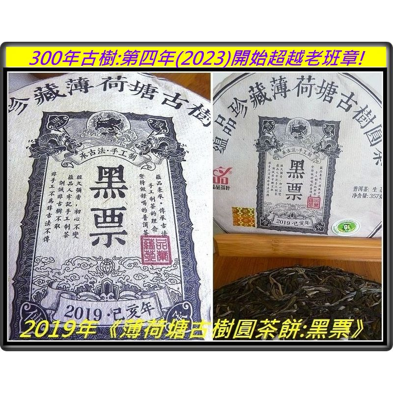 滿天星茶油【佛心價】2019年《黑票薄荷塘》357g【300年古樹,2023年超越老班章】 | 蝦皮購物