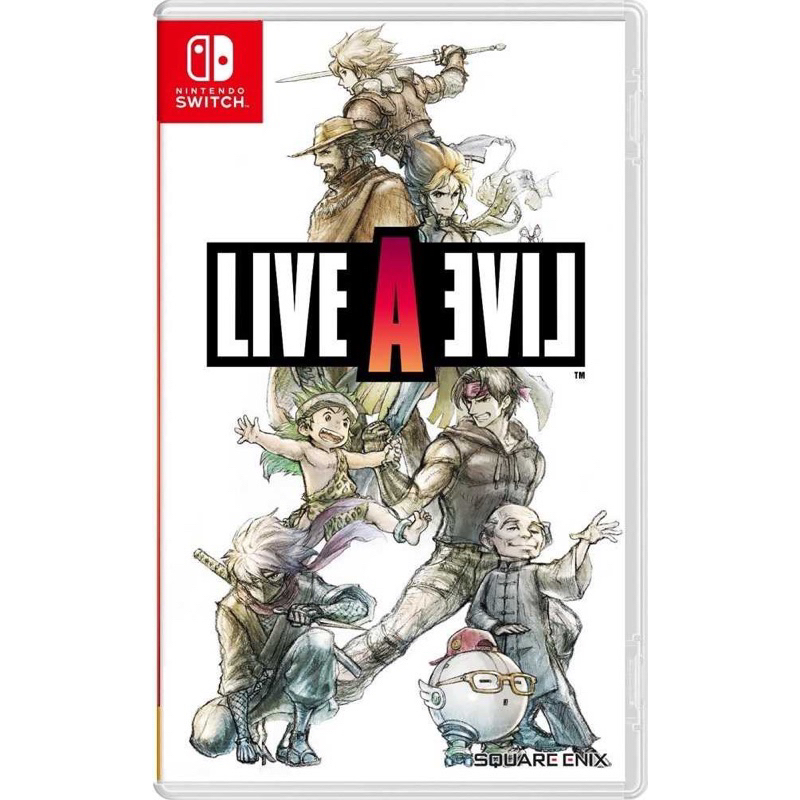 【二手】NS Switch 遊戲 【狂飆騎士 LIVE A LIVE】8位主角，9個篇章。JRPG像素類遊戲，高分劇情。 | 蝦皮購物