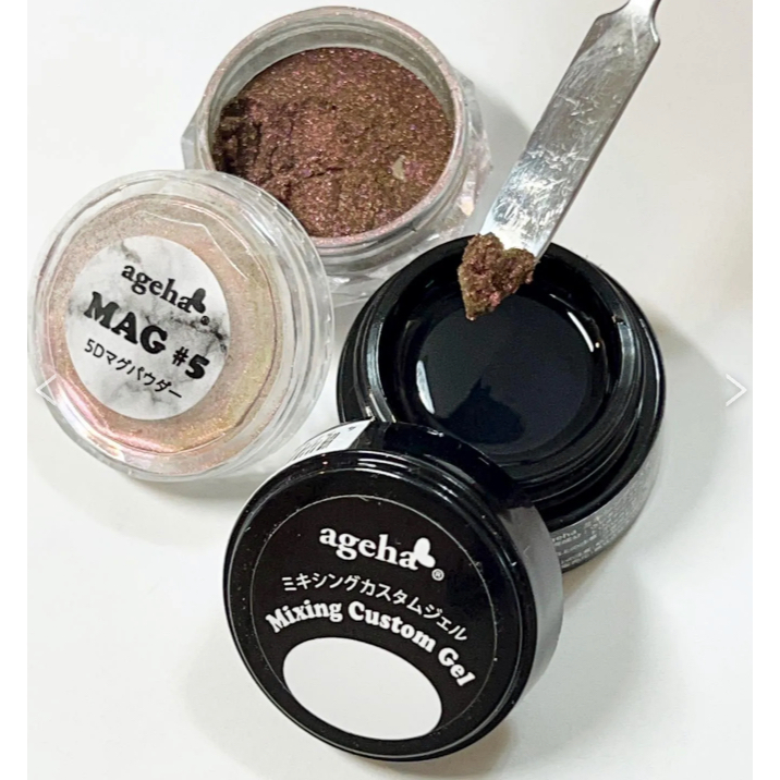 亮粉專用調合凝膠 2.5g 現貨 ageha gel 日本 新品 調合膠 mixing 混合貓眼粉現貨 新品 ageh | 蝦皮購物