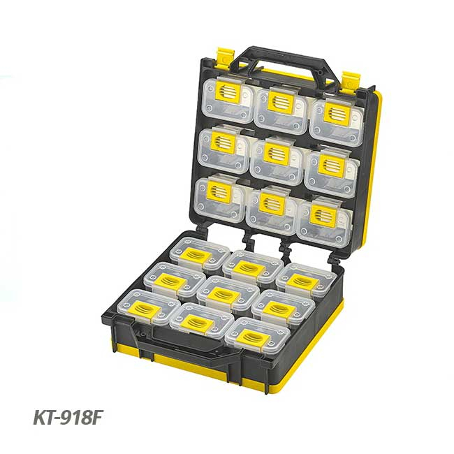 【祥昌電子】蝙蝠牌 KT-918FC 多用途零件收納提盒 收納盒 整理盒 置物盒 儲物盒 工具箱 螺絲盒 收納 零件盒 | 蝦皮購物