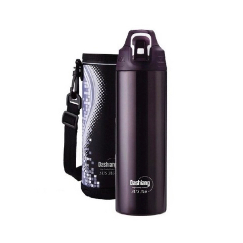 [全新]DASHIANG 大相 真空彈蓋保溫瓶 附瓶套 316不鏽鋼 1.5L | 蝦皮購物