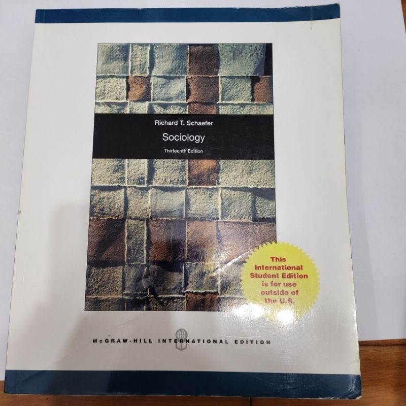 社會學 Sociology 13版 McGRAW. HILL INTERNATIONAL EDITION | 蝦皮購物