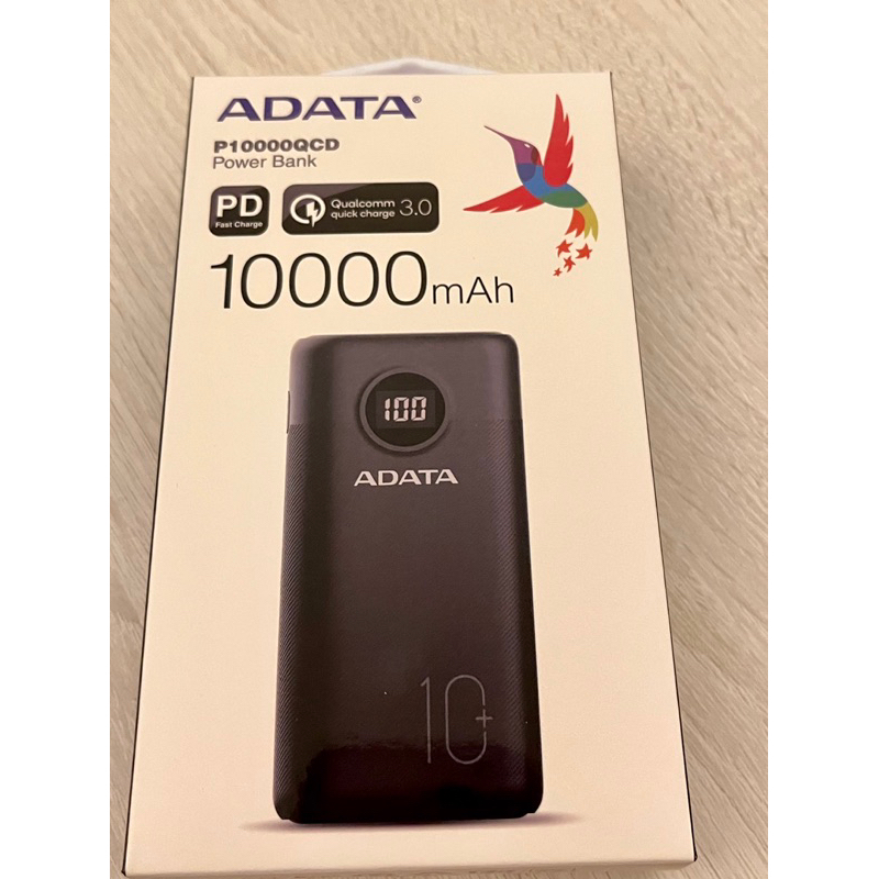 ADATA 威剛 P10000QCD 10000mAh 22.5w 3孔輸出 PD/QC 行動電源 | 蝦皮購物