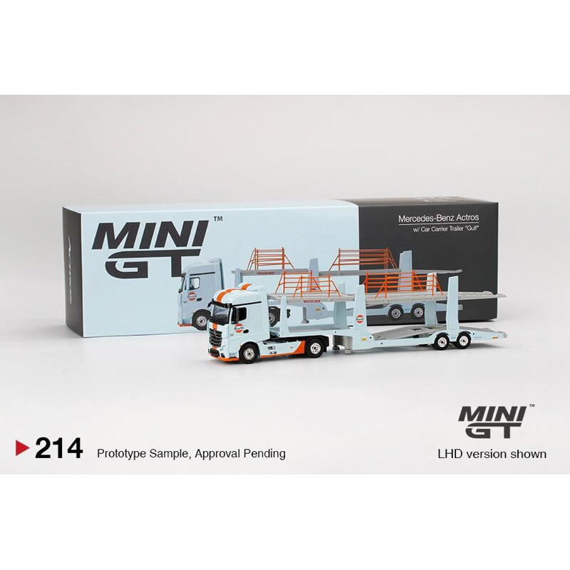 蜜蜂# 1/64 Mini GT GCD Tiny微影 Mercedes Benz Actros雙層運輸車系列產品 | 蝦皮購物