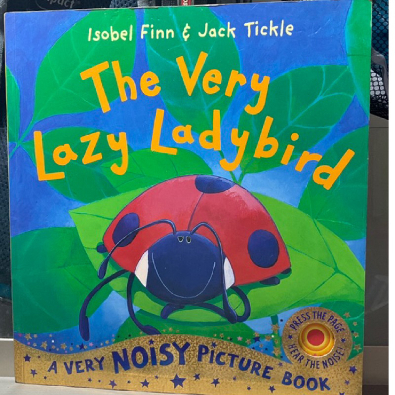 The very Lazy Ladybird : A Very Noisy Picture Book (音效書) 二手書 | 蝦皮購物