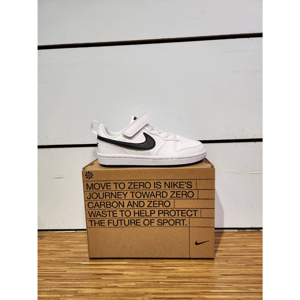 【清大億鴻】Nike Court Borough Low Recraft PS 中童白色魔鬼氈休閒鞋DV5457-104 | 蝦皮購物