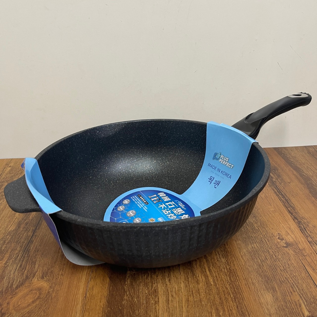 韓國石墨烯 IH不沾鍋菜鍋/平底鍋 IH爐 炒菜鍋 平底鍋 28cm/30cm/32cm | 蝦皮購物
