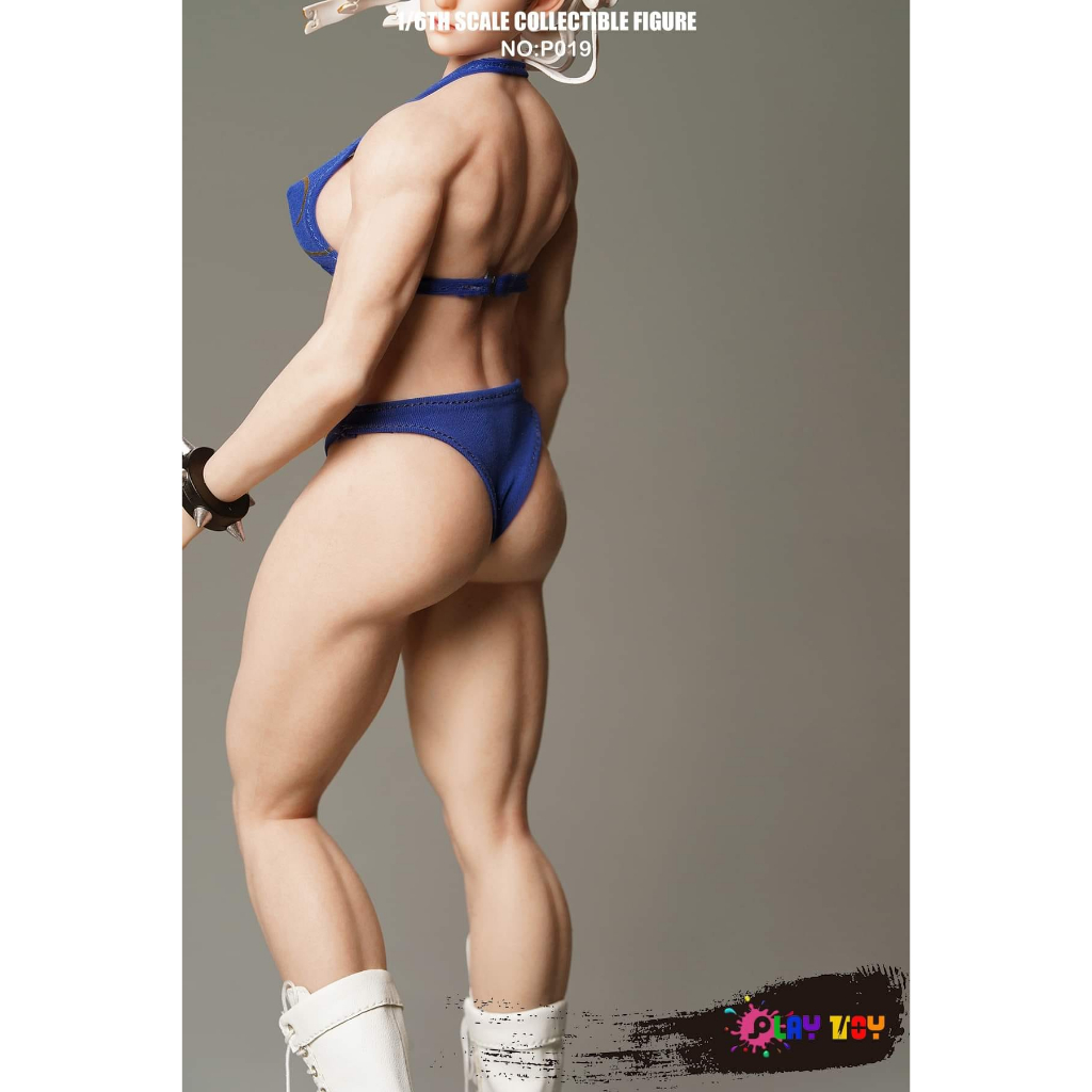 現貨 Play Toy 格鬥女神 No P019 快打旋風 16比例 春麗 街頭霸王 Street Fighter 蝦皮購物