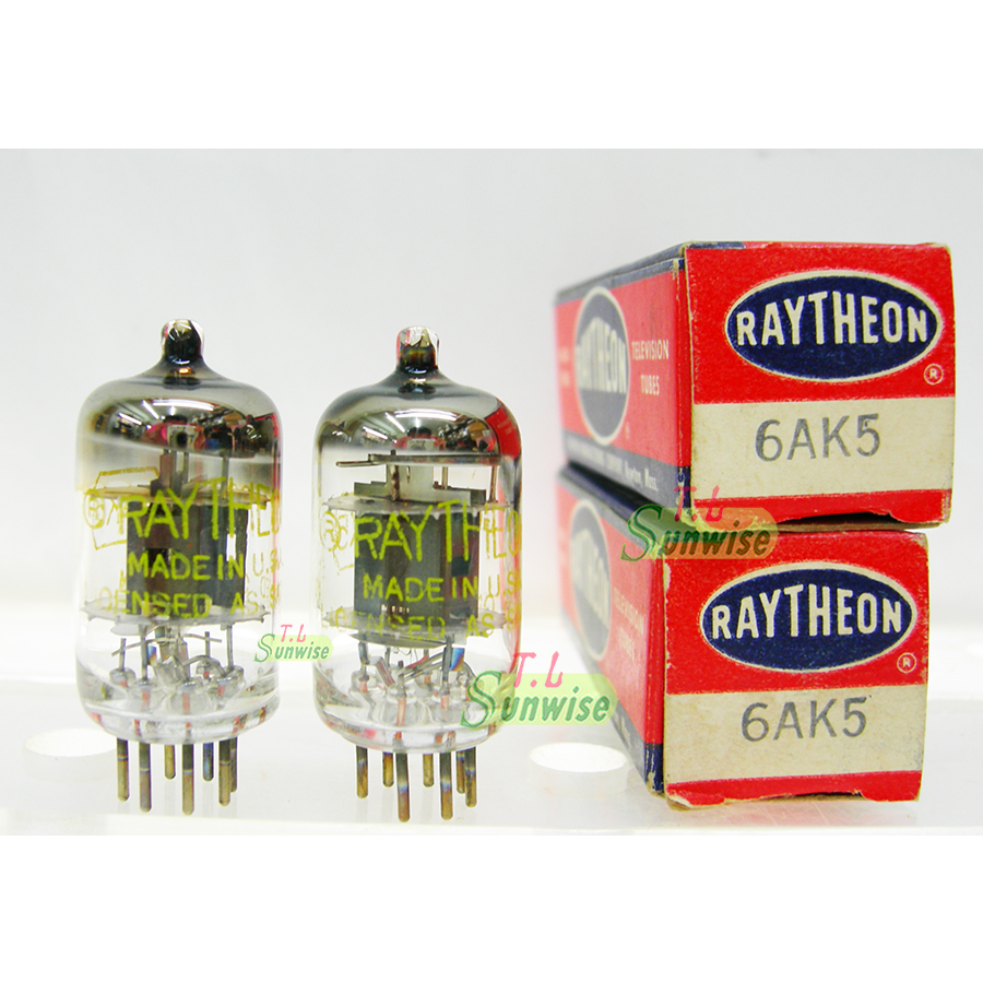 中國 6J1 升級管︽NO:61041 美國 RAYTHEON 6AK5 (NIB) 真空管 ( 5654 ; EF95 | 蝦皮購物