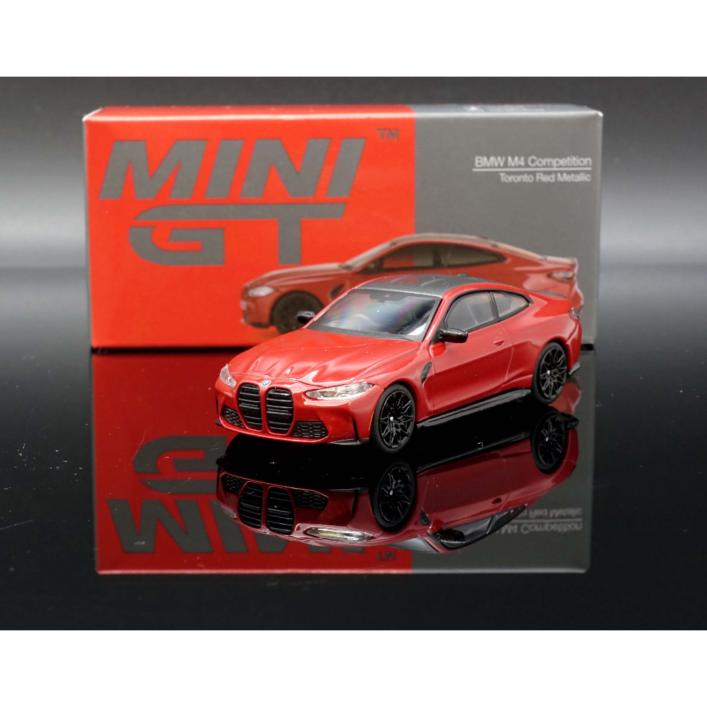 【MASH】現貨特價 Mini GT 1/64 BMW M4 Competition (G82) Red #566 | 蝦皮購物