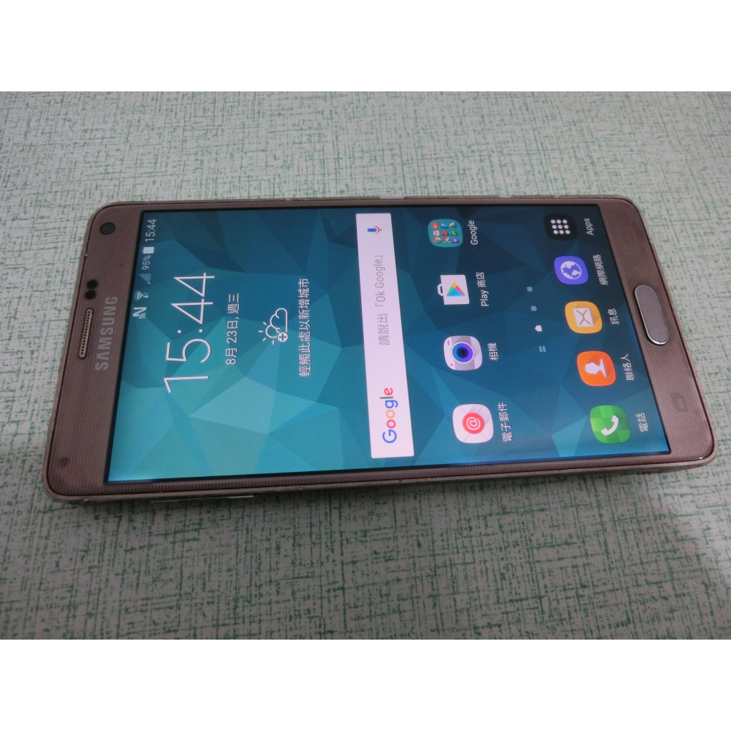 Samsung note4 NOTE 4 N910u 金色 功能都正常良好 | 蝦皮購物