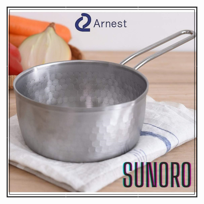 日本直送 Arnest 雪平鍋 單手鍋 泡麵鍋 IH 直火 兼容 不銹鋼 燕三条 日本製 | 蝦皮購物