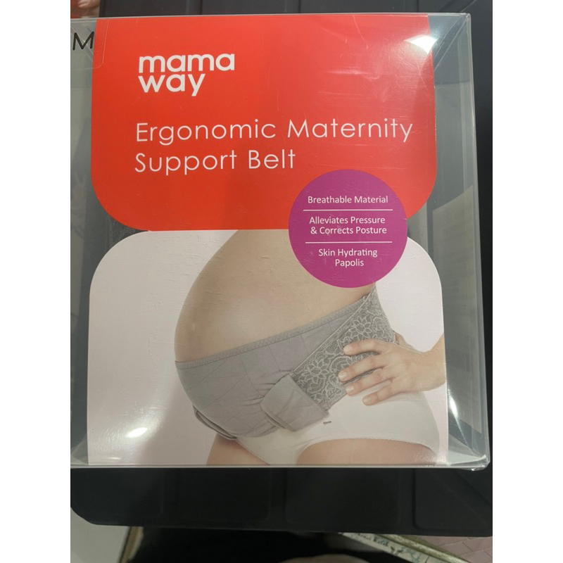 mamaway孕期蕾絲托腹帶(M) | 蝦皮購物
