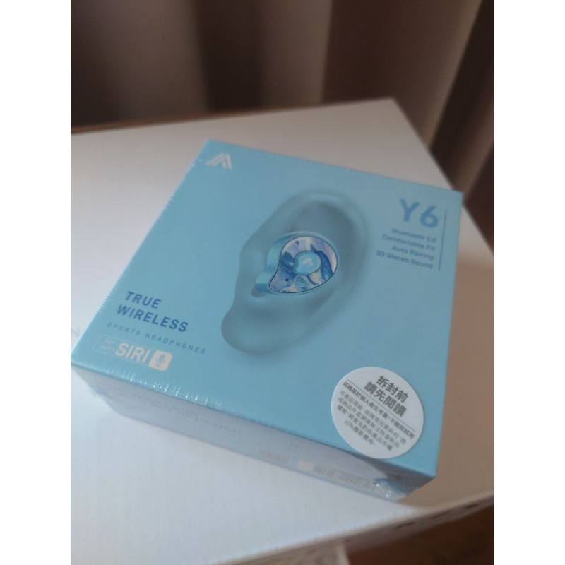 《omix》y6獨特渲染半入耳式真無線藍芽耳機 星塵水藍 特仕版 蝦皮購物