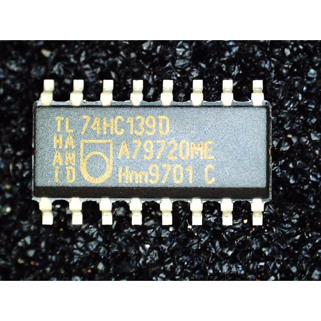 74HC139D IC DECODER/DEMUX 1X2:4 16SOIC | 蝦皮購物