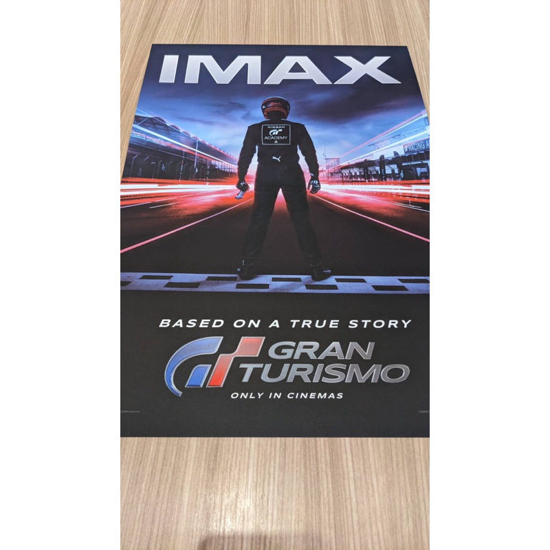 【現貨/正版 】GT：跨界玩家 IMAX粉絲獨家A3正版電影海報 | 蝦皮購物