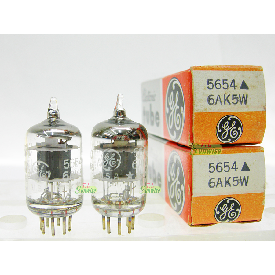 中國 6J1 升級管︽NO:61048 美國 GE 五星級 5654 / 6AK5 W (NIB)真空管( EF95 ) | 蝦皮購物