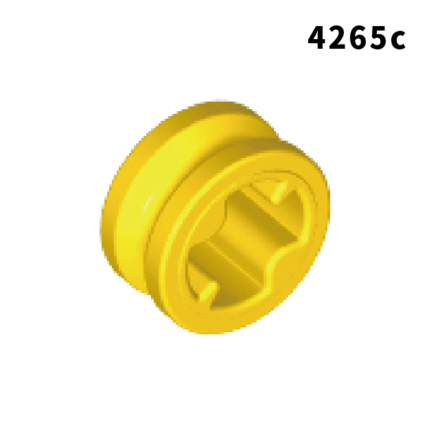 【COOLPON】正版樂高 LEGO 十字 1/2軸套 4265c 32123 42136 黃色 | 蝦皮購物