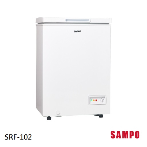 聊聊有特價【SAMPO聲寶】SRF-102 98公升 上掀式冷凍櫃 | 蝦皮購物