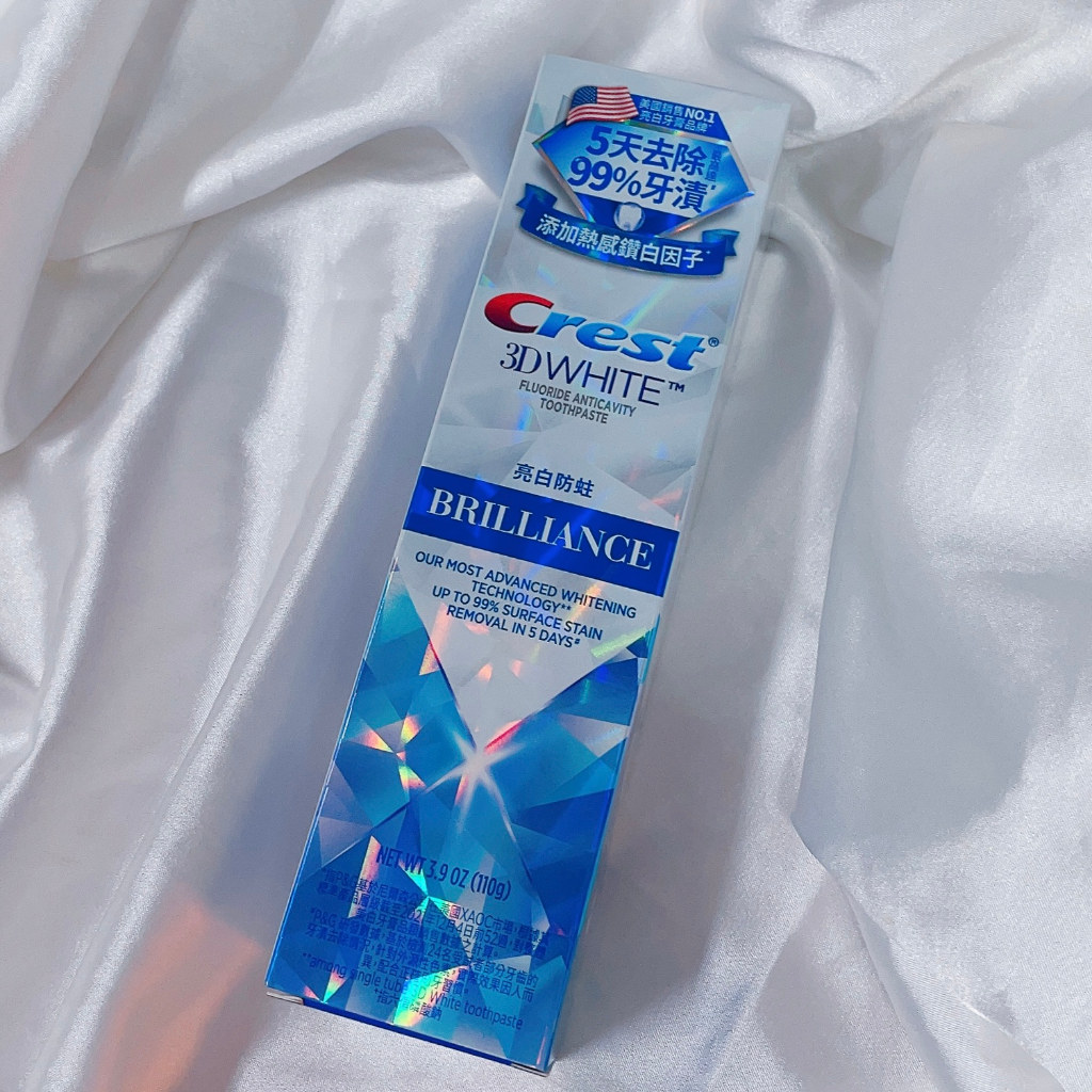 🇺🇸Crest 專業鑽白牙膏110g 鑽感薄荷/鑽亮炫白/長效清新/清新亮白 Crest牙膏 | 蝦皮購物