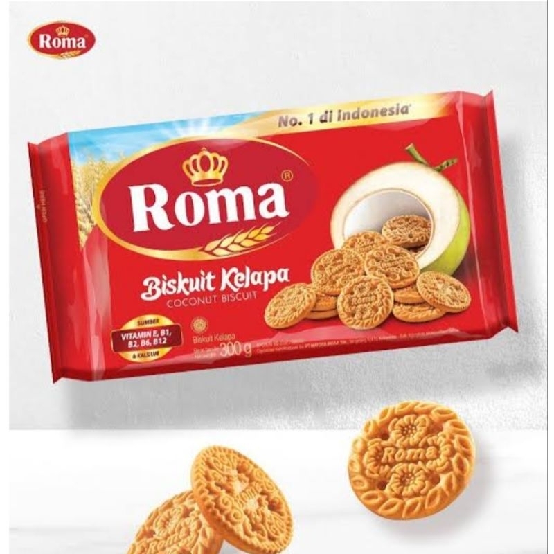Roma Biskuit Kelapa椰子餅乾 | 蝦皮購物