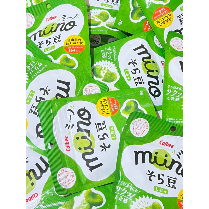 (現貨）日本 零食 CALBEE MIINO 香酥蠶豆 | 蝦皮購物