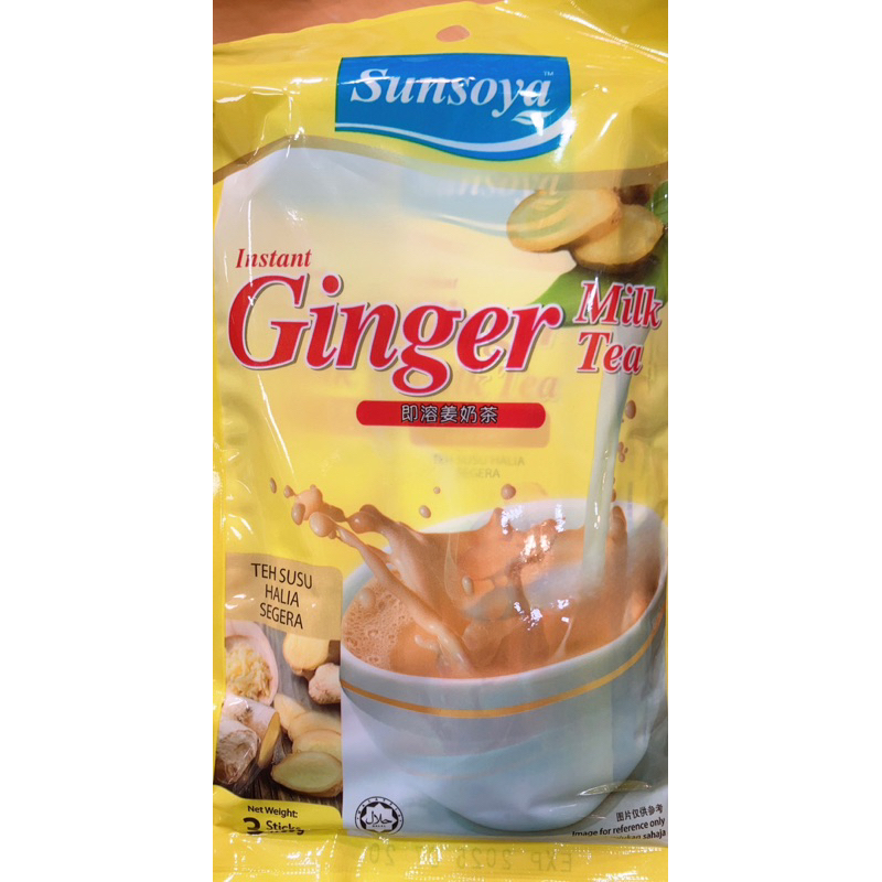 【亞菈小舖】馬來西亞零食 Sunsoya 即溶薑風味奶茶 105g【優】 | 蝦皮購物