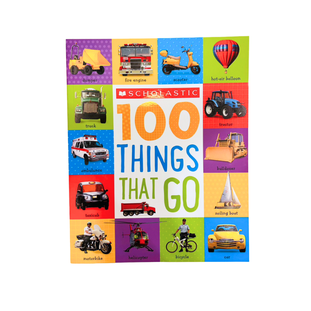 【Abc's書店】Scholastic First 100: 100 Things That Go | 蝦皮購物