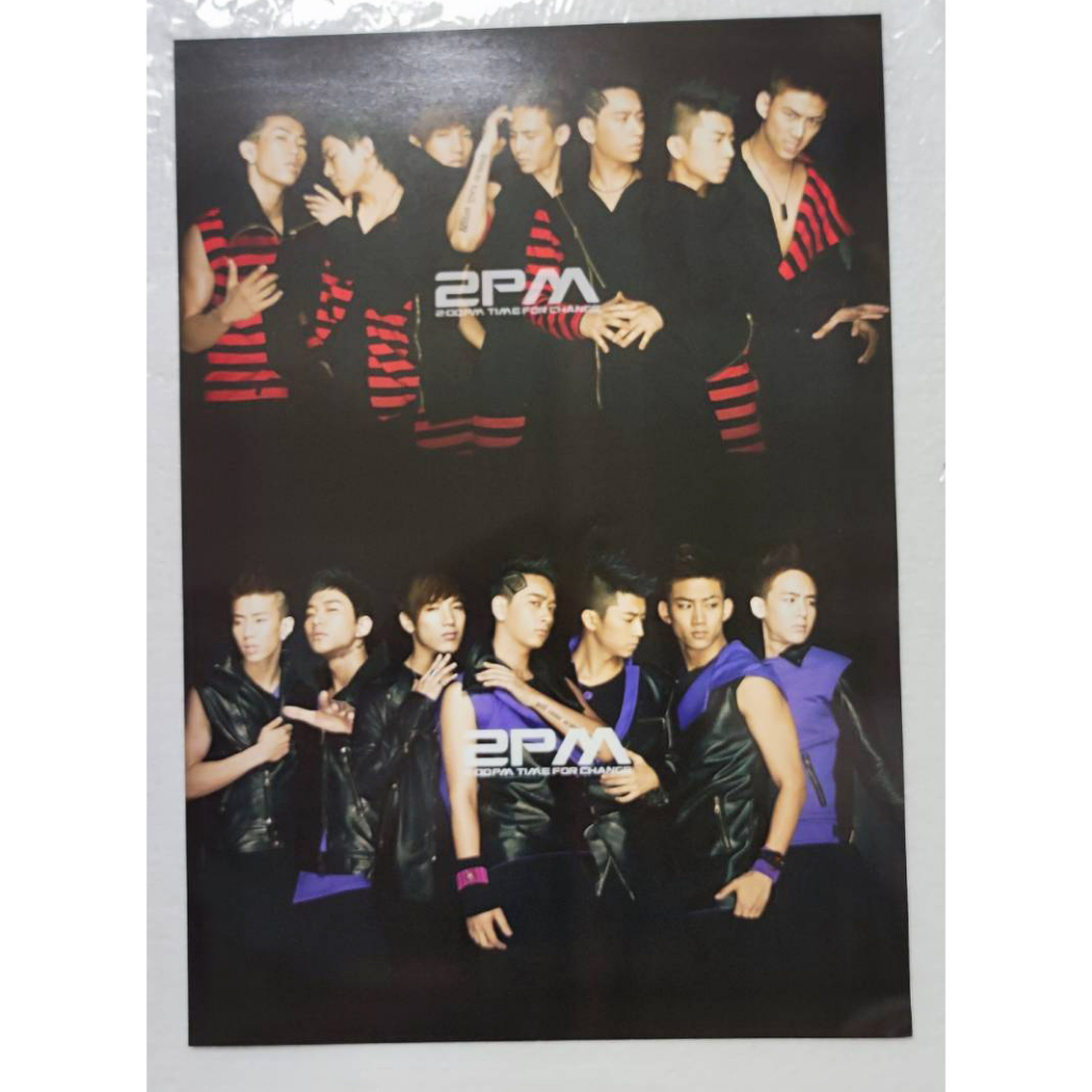 2pm Poster (B) Taec Yeon JunHo Nichkhun Kpop Kstar | 蝦皮購物