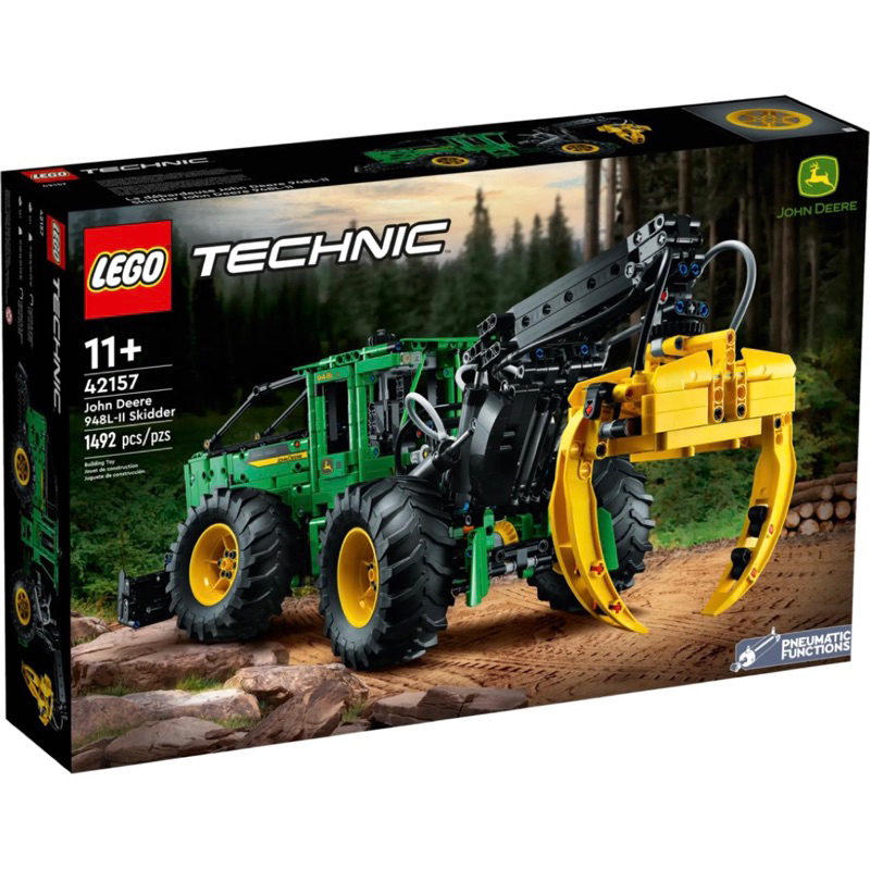 【樂高丸】樂高 LEGO 42157 強鹿 約翰迪爾 John Deere 948L-II 集材機｜科技系列 | 蝦皮購物