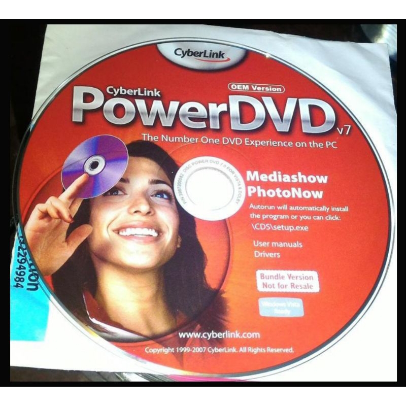 媒體播放軟體--POWER DVD --V7～二手 | 蝦皮購物