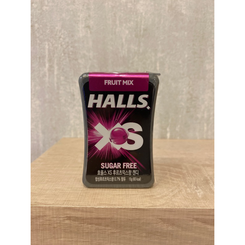 【Halls XS】 (滿額免運）無糖迷你薄荷糖 綜合莓果 檸檬薄荷 喉糖 (15g) | 蝦皮購物