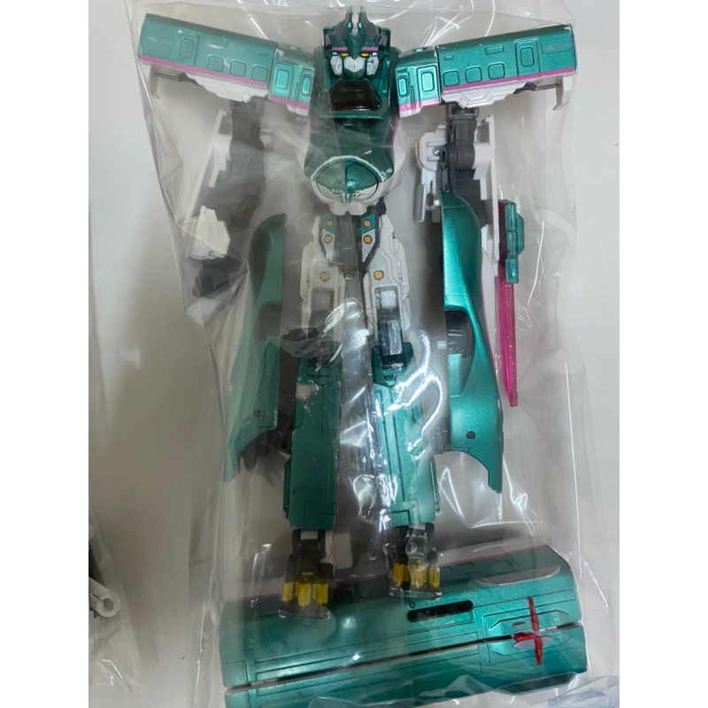 二手 孩子玩伴【TAKARA TOMY 】PLARAIL 新幹線變形機器人 DXS01 E5 隼號 新幹線機器人 | 蝦皮購物