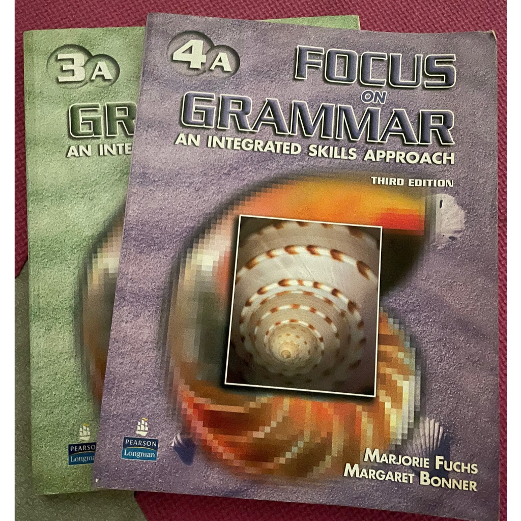 [二手] FOCUS ON GRAMMAR 3A, 4A 第三版 兩本價 | 蝦皮購物