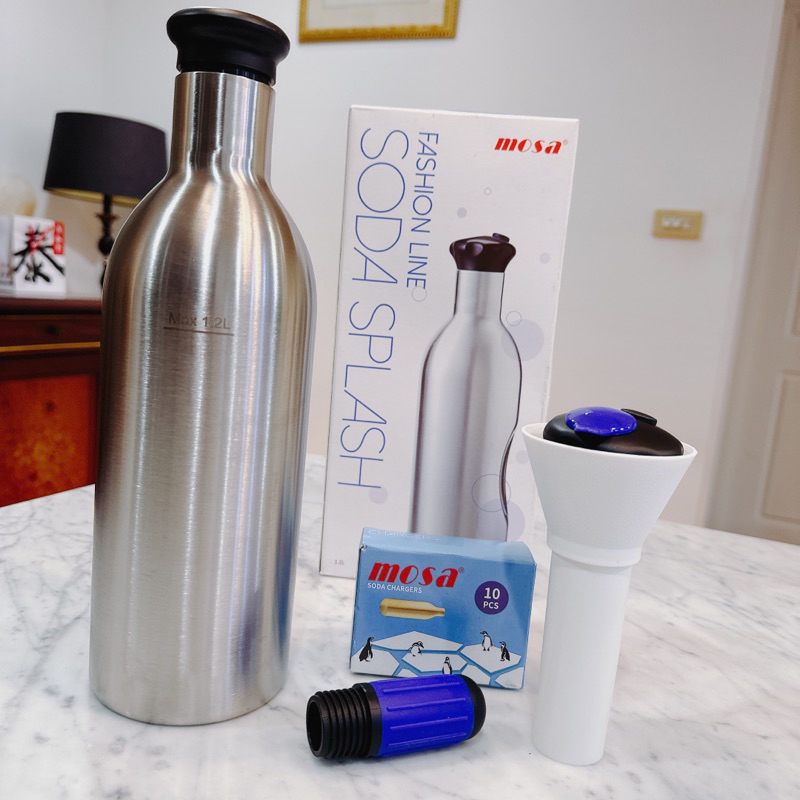【全新】 MOSA Soda Splash 1.2L隨身氣泡瓶 氣泡水 蘇打瓶 魔泡瓶 | 蝦皮購物