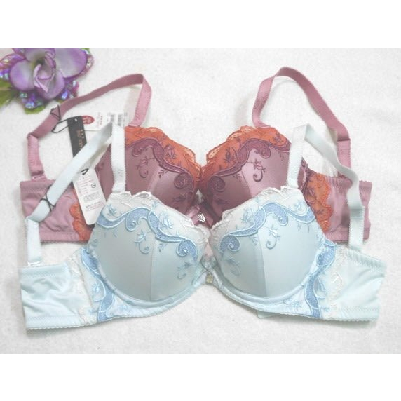 【曼黛瑪璉~唯曼黛】 Marie One 刺繡蕾絲內衣 【G64005】~75B,75C,80C~瑰麗紅,陶瓷藍 | 蝦皮購物