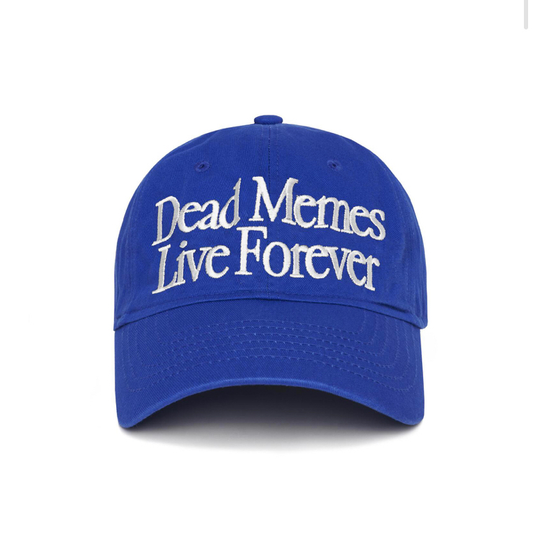 【THE INTERNATIIIONAL】 Dead Memes Cap (blue) | 蝦皮購物