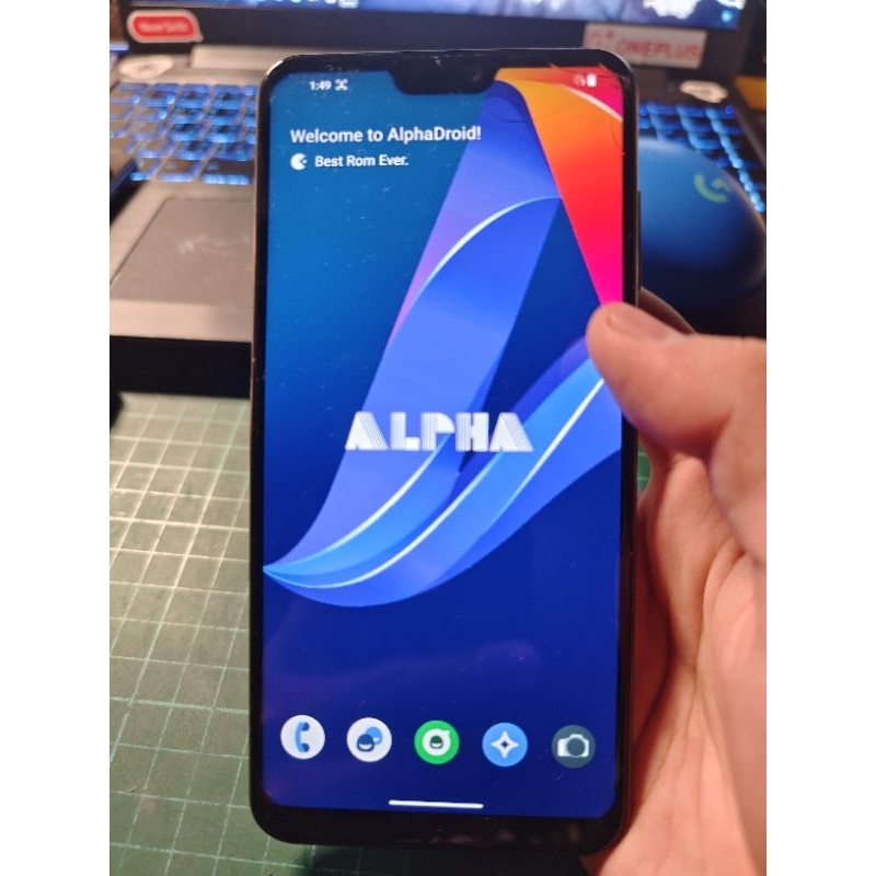 ASUS X01BDA(Zenfone max pro m2) 128G 銀色零件機 | 蝦皮購物