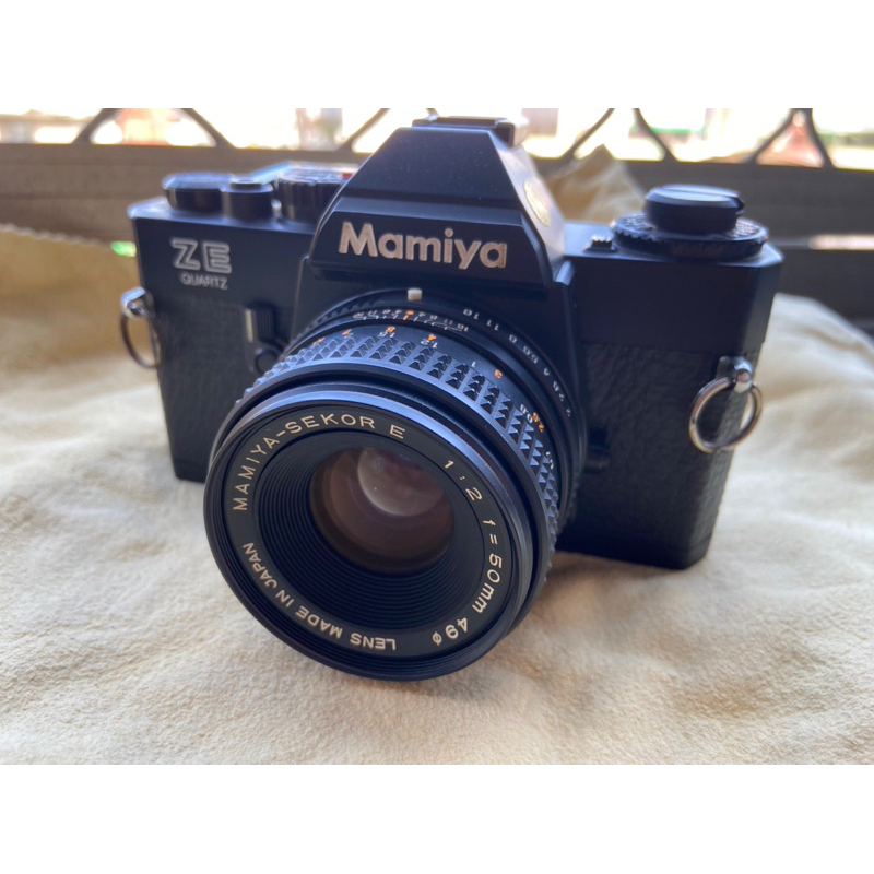 Mamiya ZE Quartz 底片相機+ 50mm 1:2 鏡頭 | 蝦皮購物