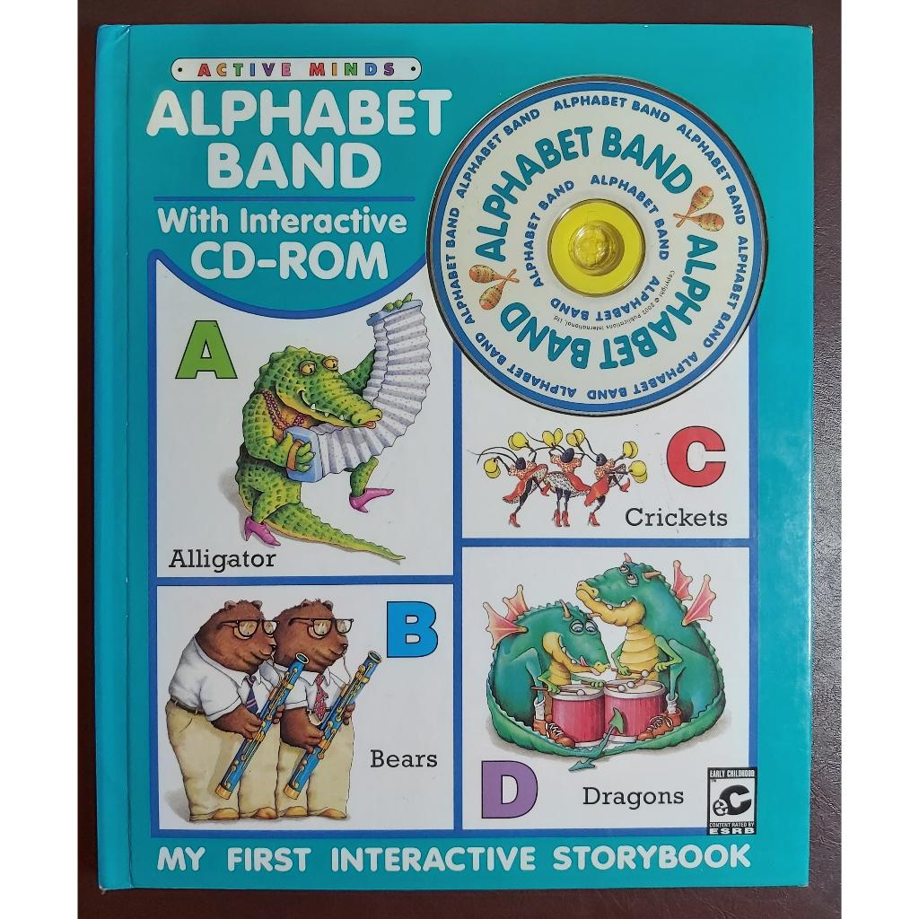 (英文) 繪本 Alphabet Band with Interactive CD-ROM (Active Minds) | 蝦皮購物