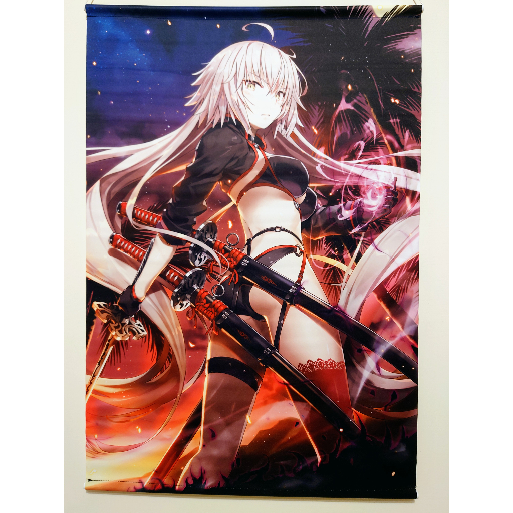 【Fate/Grand Order】日版 B2 同人掛軸 黑貞德 泳裝 周邊 我美蘭 FGO ジャンヌ・オルタ 掛軸 | 蝦皮購物